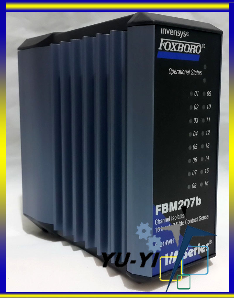 FOXBORO FBM207B P0914WH CHANNEL ISOLATED 16 INPUT - PLC DCS SERVO ...
